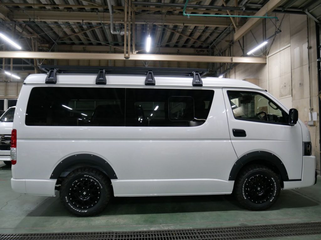 新車ワゴンGLベースの内装架装FD－BOX2完成です！｜ハイエース専門店の車中泊・アウトドアビークル｜flexdream blog